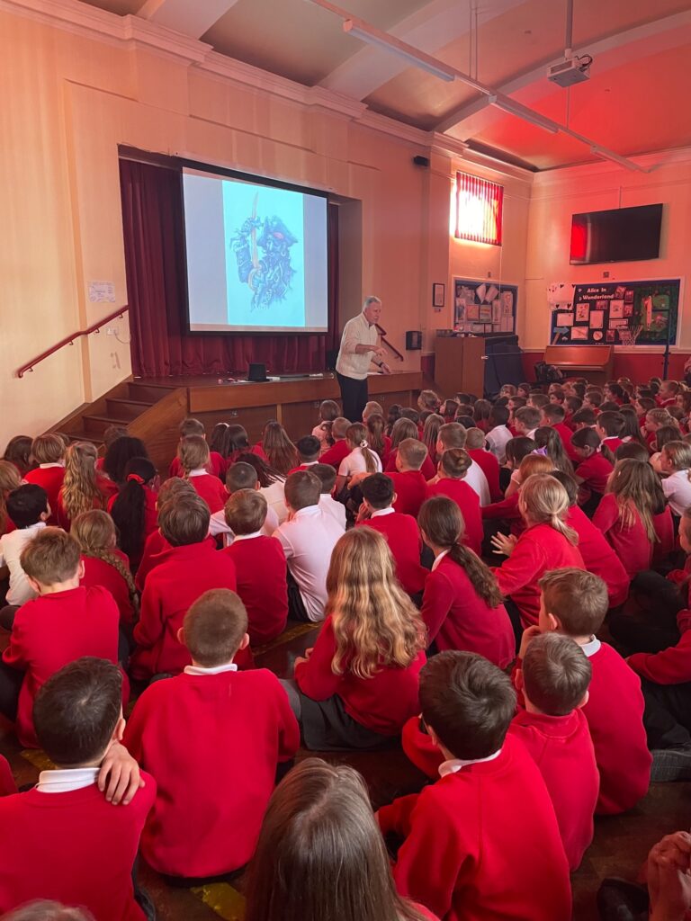 KS2 Author Visit : Thorpe Hesley Primary School