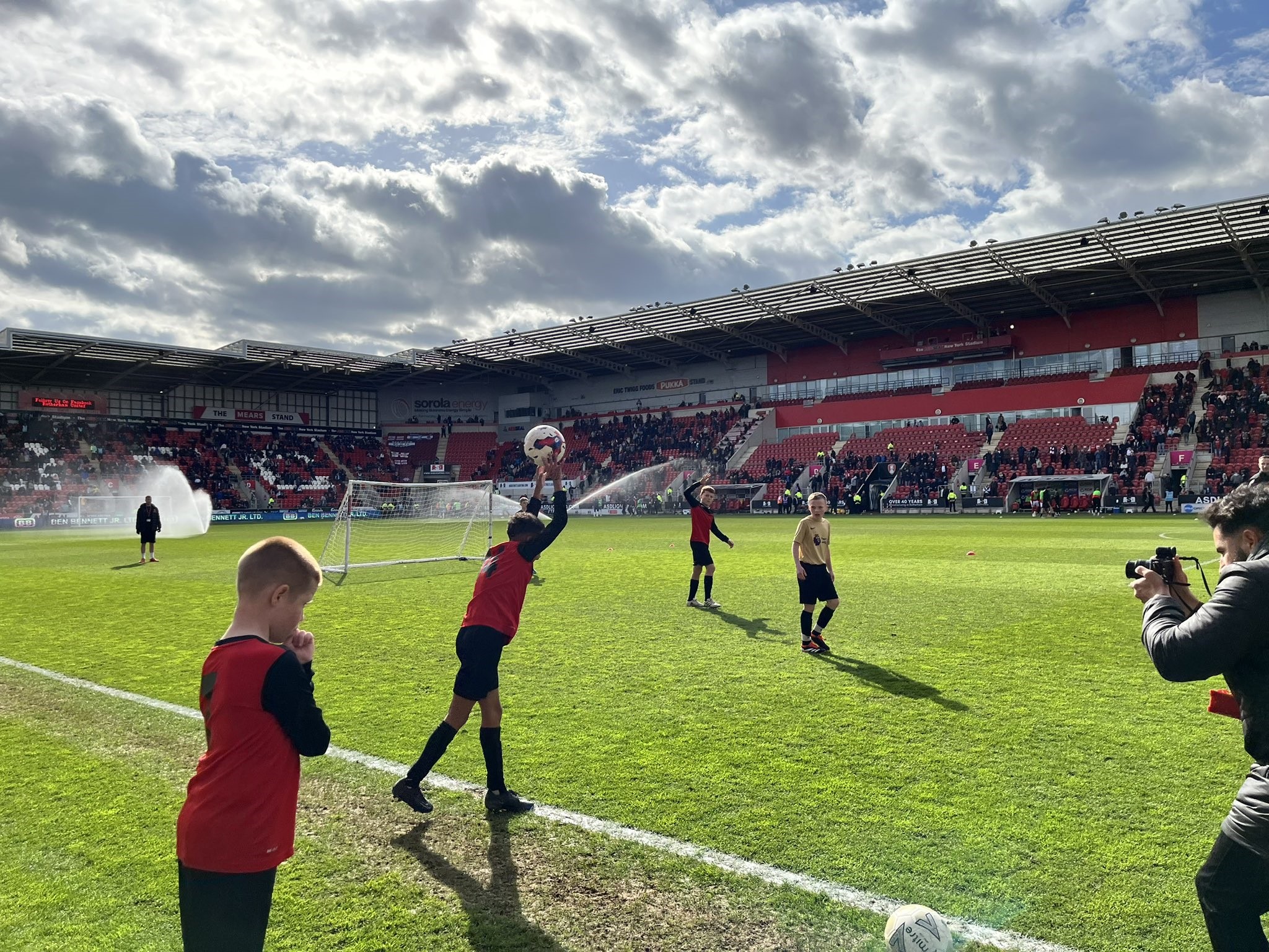 RUFC Half Time Cup Final : Thorpe Hesley Primary School