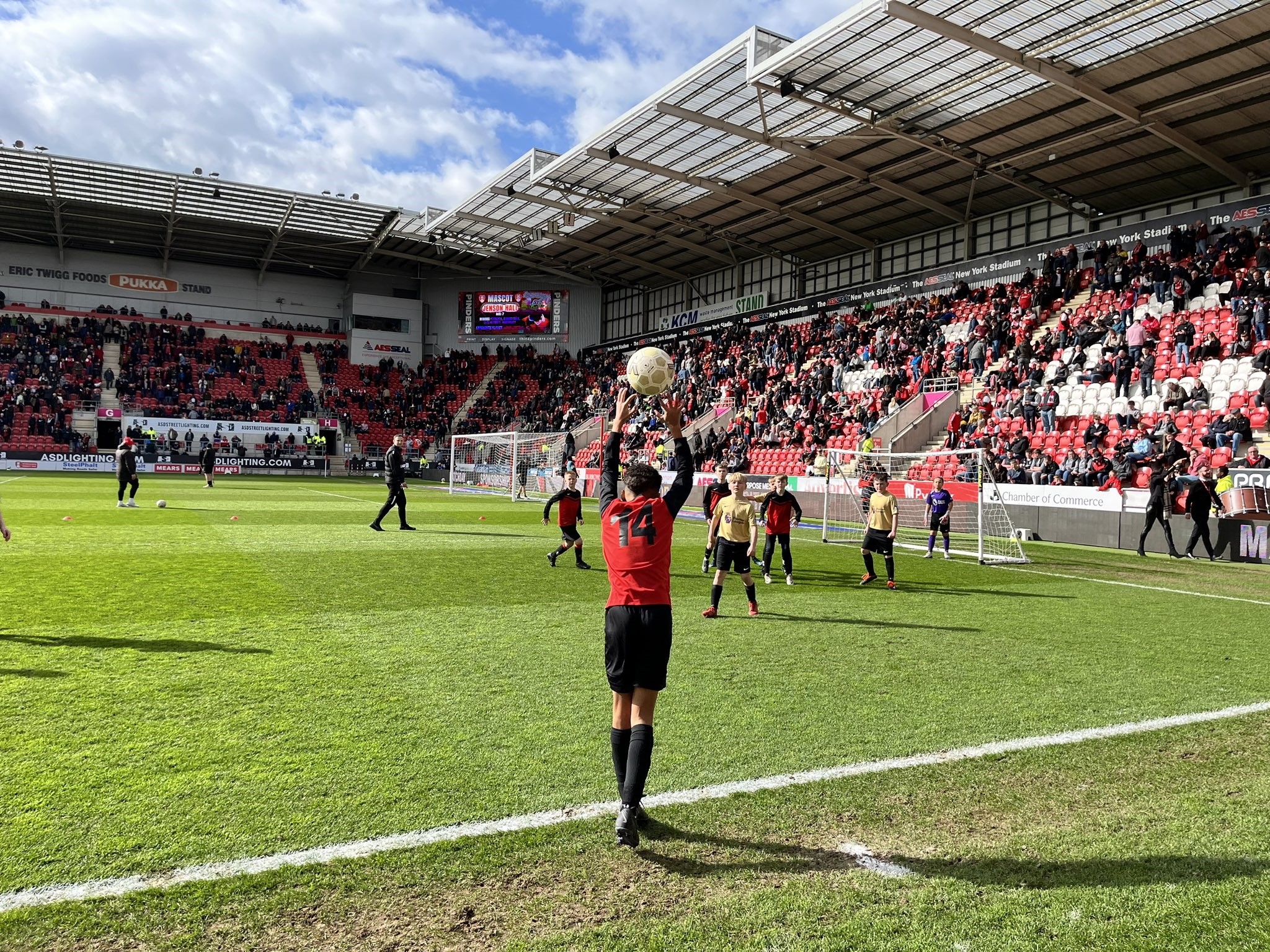 RUFC Half Time Cup Final : Thorpe Hesley Primary School