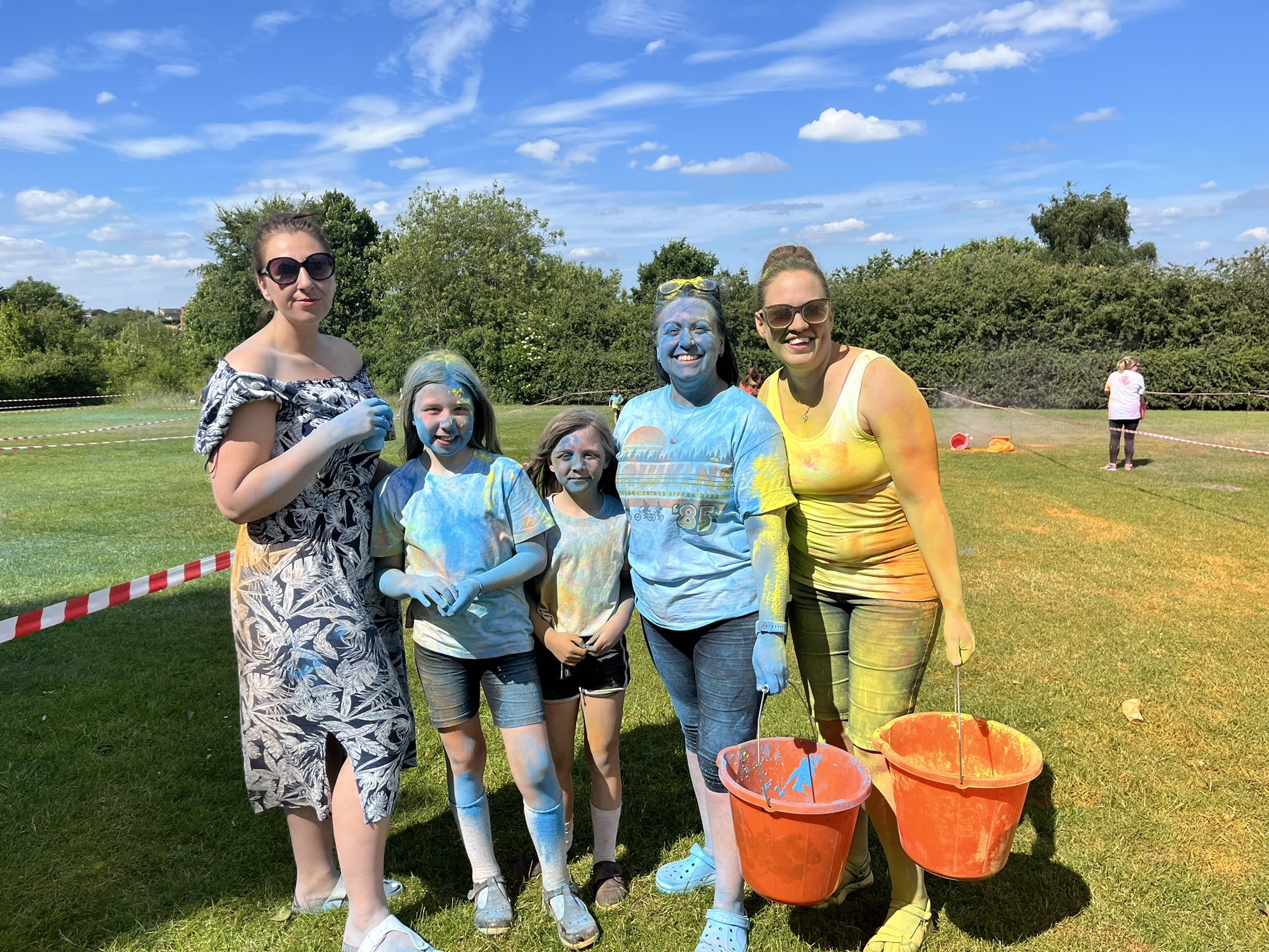 21st June: Colour Run : Thorpe Hesley Primary School