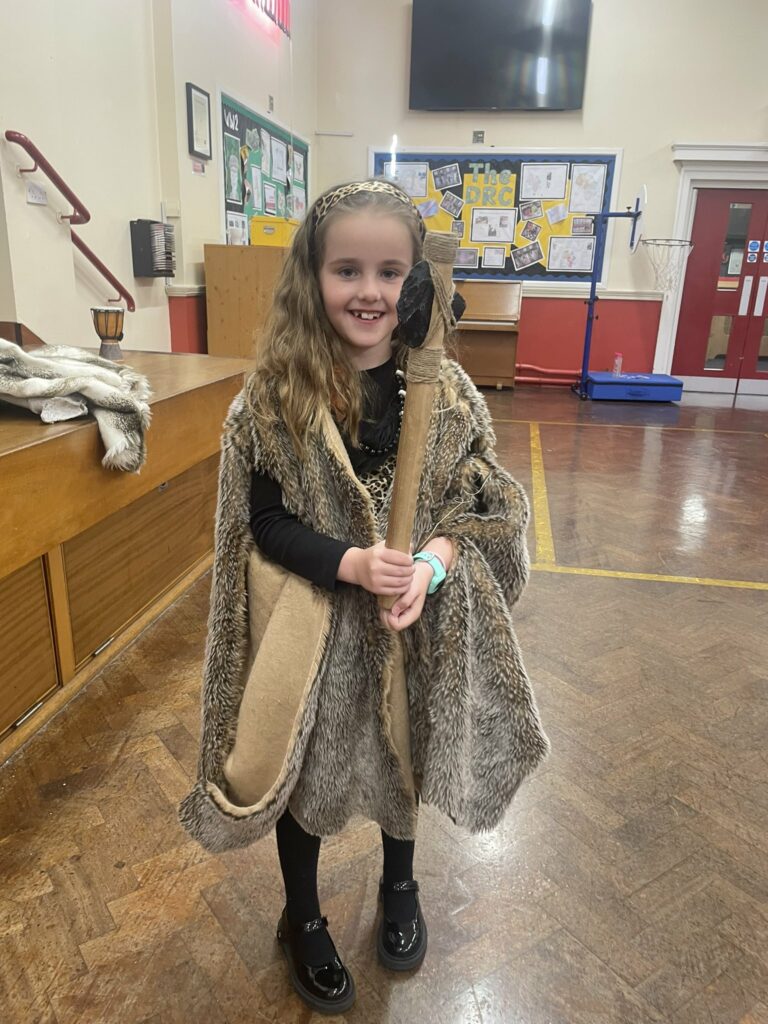 Year 4 Stone Age Day : Thorpe Hesley Primary School